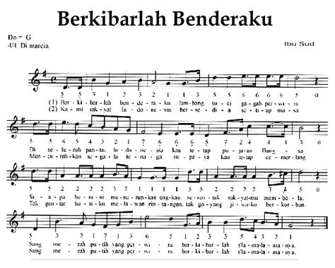 Lirik Lagu Berkibarlah Benderaku Dinyanyikan Dengan Tempo Sejarah