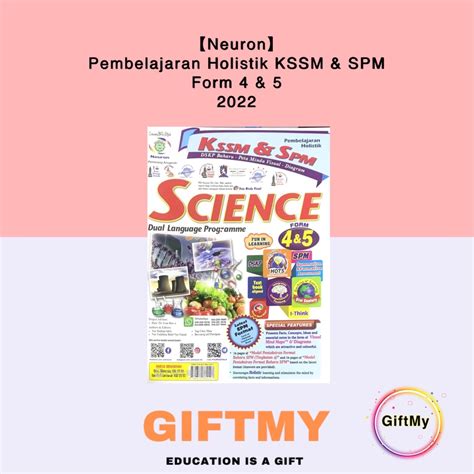 PNI NeuronPembelajaran Holistik Science Form 4 5 KSSM SPM 2022