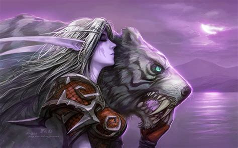 World Of Warcraft Night Elf 470216 WoW Elf HD Wallpaper Pxfuel
