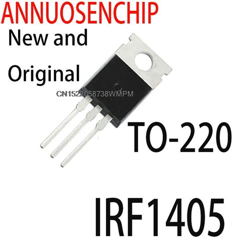 10pcs New And Original Irf1405pbf Mosfet N Ch 55v 169a To 220 Irf1405