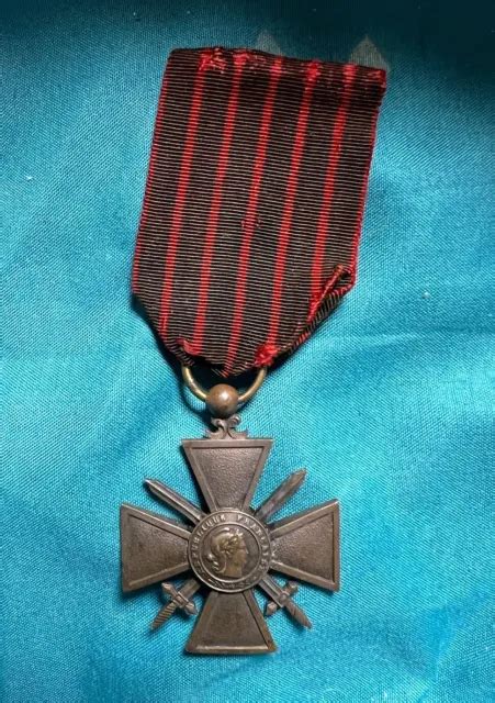 M Daille Militaire Croix De Guerre Eur Picclick Fr