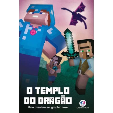 Livro Minecraft Vol O Templo Do Drag O