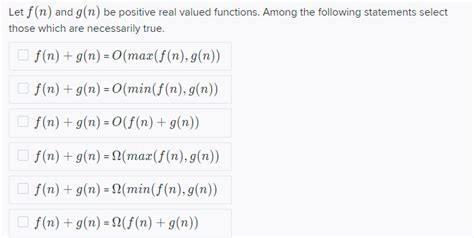 solved let f n and g n be positive real valued functions