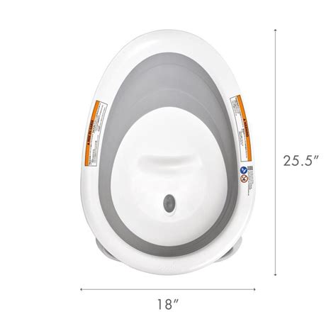Bañera plegable Boon Naked 2 posiciones