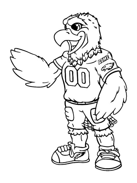 Printable Philadelphia Eagles Coloring Pages