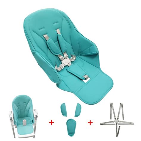Seat Cushion For Peg Perego Siesta Zero 3 Prima Papaa High Chair Pu Leather With Safety
