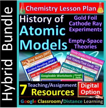 History Of Atomic Models Theories Resource Hybrid Bundle Distance