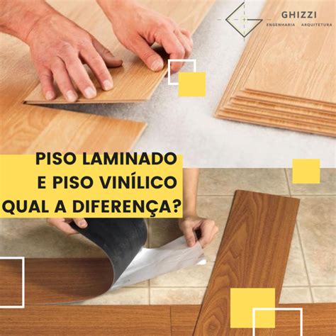 Diferença entre piso Vinílico e Piso Laminado por Ghizzi Engenharia