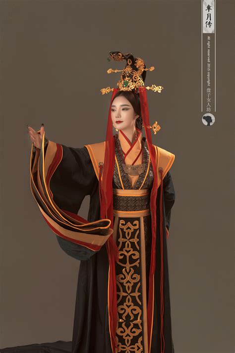 古代太后的衣服 太后外貌服饰描写 古代太后服饰描写 大山谷图库