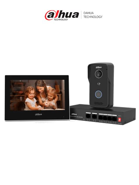 DAHUA KTP03 V2 Kit De Videportero IP Monitor De 7 Pulgada