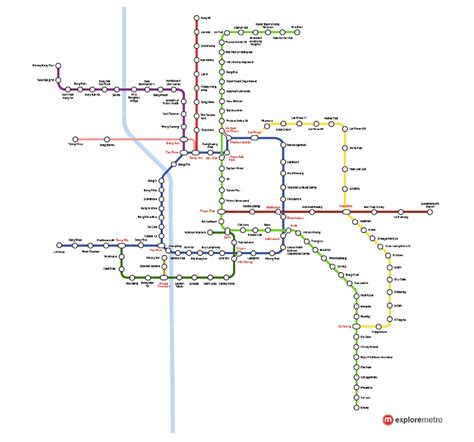 Bangkok Mass Transit System A Guide To The Bts Mrt Arl Srt