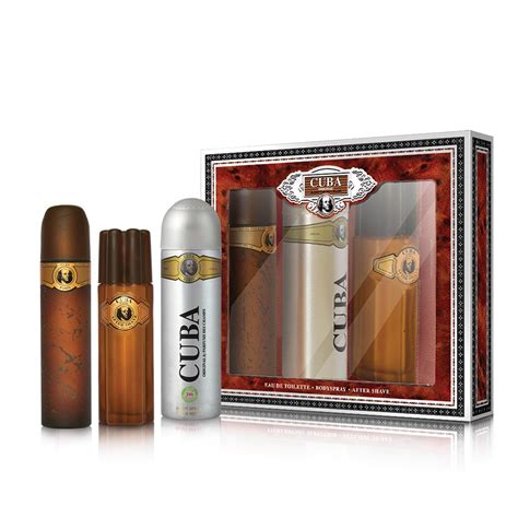 SET CUBA GOLD MEN 3 PCS PC Design Perfumes