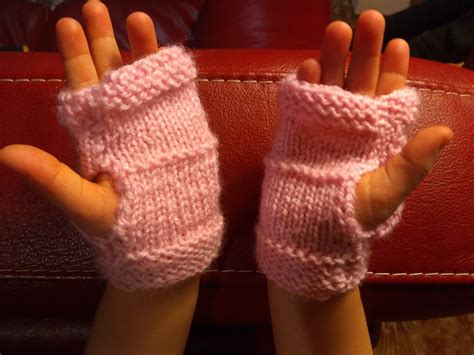 Mitaines au tricot tuto Lusi Créations