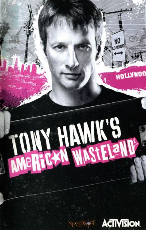 Tony Hawk S American Wasteland 2005 PlayStation 2 Box Cover Art