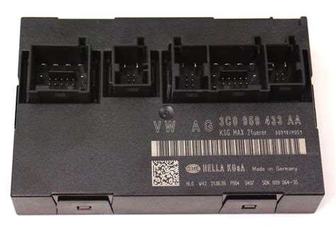 CCM Comfort Control Module 06 10 VW Passat B6 Genuine 3C0 959 433