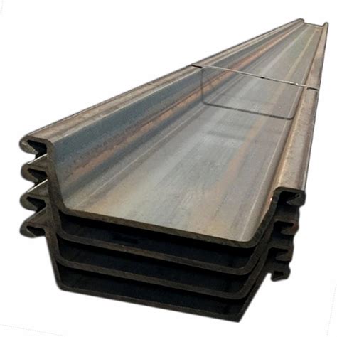 China Supplier With S355gp S430gp Z Type Steel Sheet Pile Steel Profile