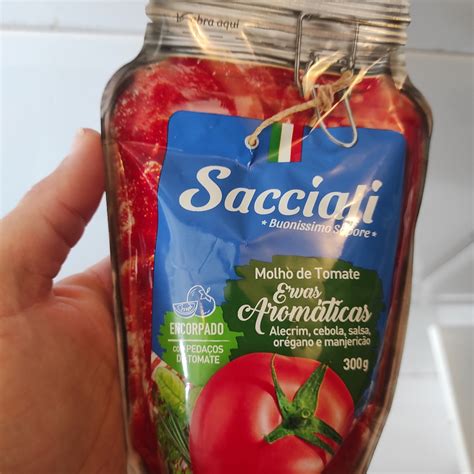 Sacciali Molho de tomate ervas aromáticas Reviews abillion