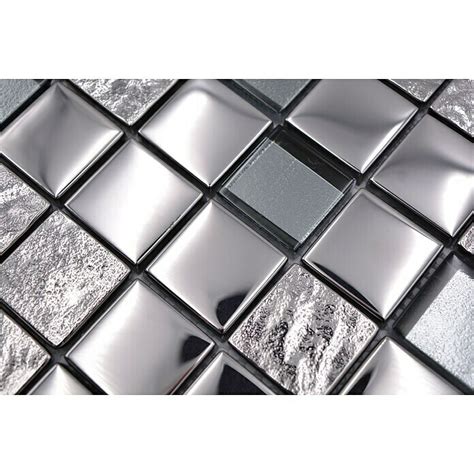 Moza Ektegel Vierkant Crystal Xcm Sb X Cm Zilver Metallic