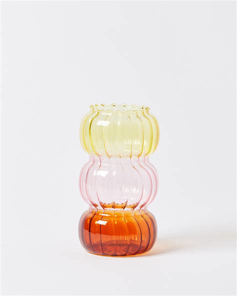 Nias Bobble Glass Vase Oliver Bonas