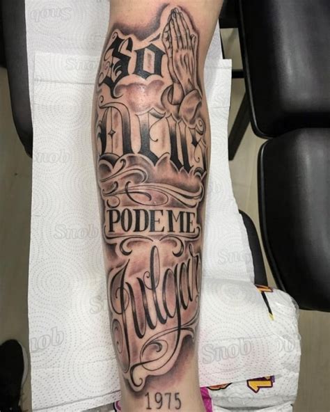 27 tatuagens só Deus pode me julgar incríveis para fazer
