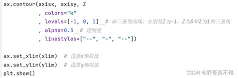 python实现支持向量机svm分类模型线性svm决策过程的可视化项目实战 python支持向量机分类实战 csdn博客
