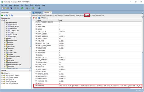 how to view and edit table and column comments with oracle sql developer oracle sql developer