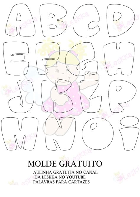 Moldes De Letras Diferentes Para Baixar Artofit