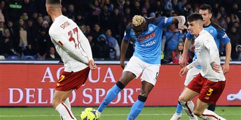 Napoli Roma 2 1 Tabellino Statistiche E Marcatori