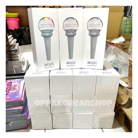 Jual READY PELUNASAN Lightstick Fanlight AESPA Shopee Indonesia