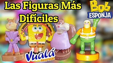 Las Figuras Más Difíciles de Vuala Sorpresa BOB ESPONJA YouTube