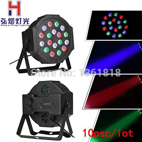 Pieces Lot Led Par Dmx Dj Light W Rgb Led Wash W Par Led