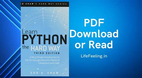 learn python 3 the hard way by zed a shaw pdf download read