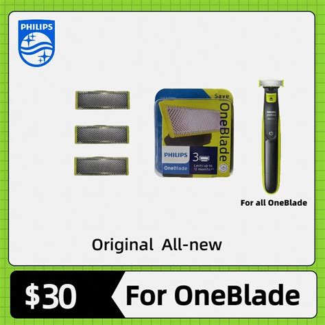 Philips Norelco L Minas De Substitui O Oneblade Contagem Qp