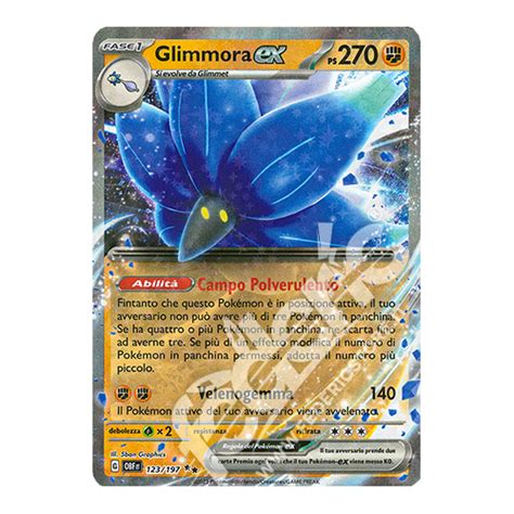 123 197 Glimmora Ex IT MINT Federicstore