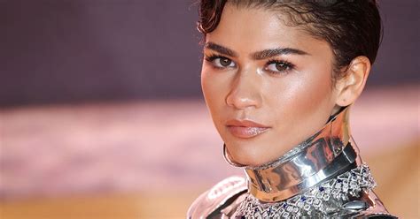 Zendaya Stuns In See Through Robot Bodysuit At Dune Part Two