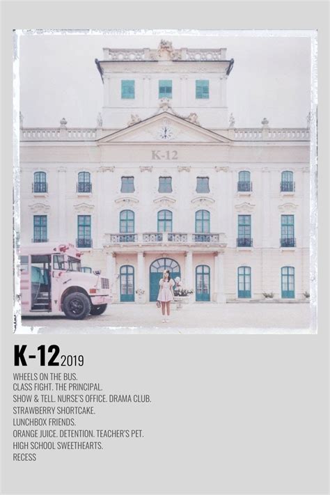 Alternative Minimalist Music Album Polaroid Poster K By Melanie