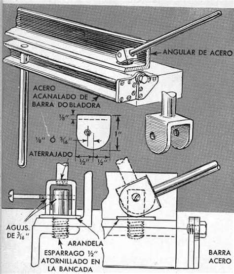 MANUAL PARA FABRICAR UNA DOBLADORA DE LAMINAS PDF Gratis IDEAS