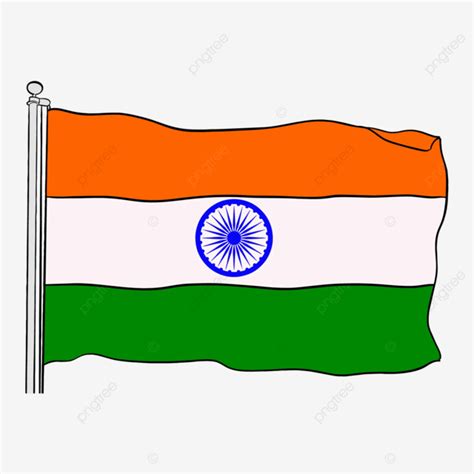 Indian Flag Icon Illustration Vector Indian Flag Indian Flag Art