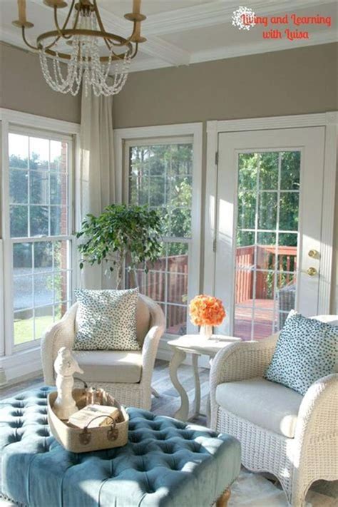 50 Most Popular Affordable Sunroom Design Ideas On A Budget 16