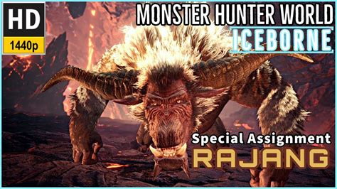 Rajang Special Assignment Solo Hammer MHW Iceborne Gameplay YouTube