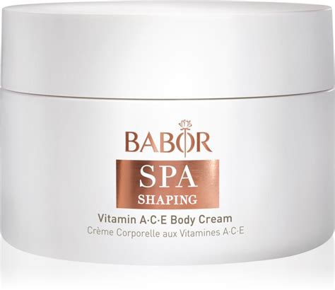 Babor Spa Shaping Cr Me Pour Le Corps Anti Ge Notino Fr