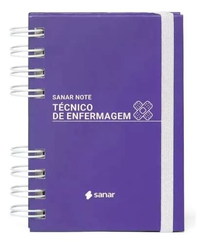Sanar Note Técnico De Enfermagem Guia Pratico De Bolso Para