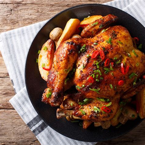 Recette Poulet Aux Poivrons Et Pommes De Terre Au Four