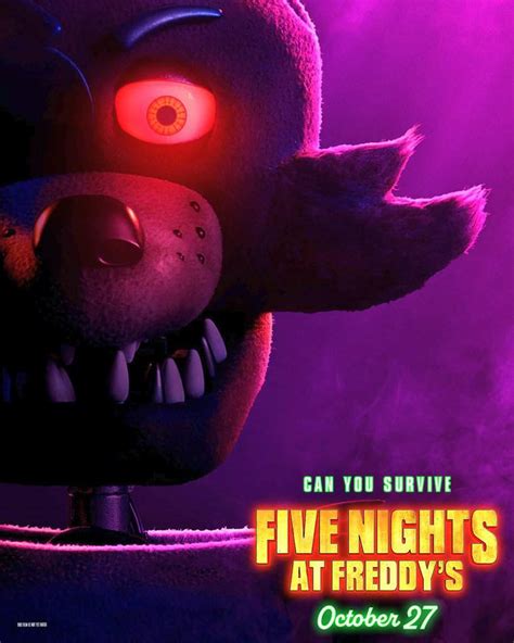 Poster oficial de la película de FNAF FNaF Amino Español Amino
