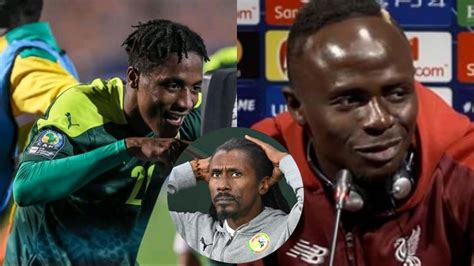 Urgent Can U20 La réaction surprenante de Sadio Mané après la