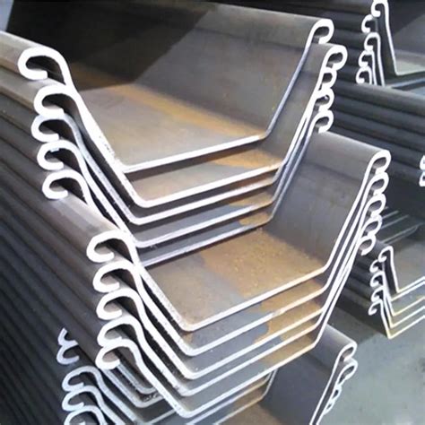 China Supplier With S355gp S430gp Z Type Steel Sheet Pile Steel Profile