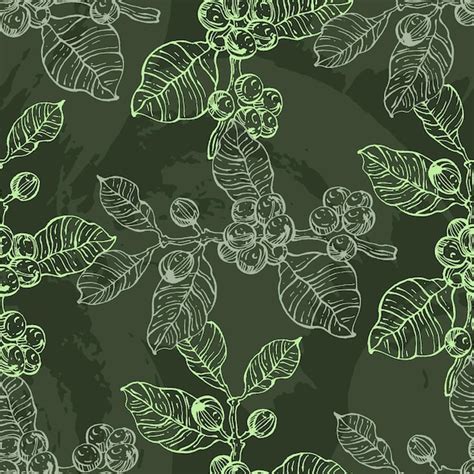 Premium Vector Coffee Bean Seamless Pattern