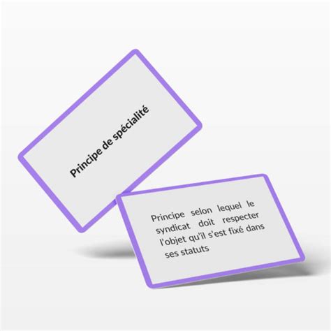 Flashcards Droit Du Travail Relations Collectives