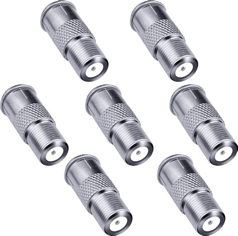 Amazon VCE RG6 Coaxial Cable Connector Quick Push On Male To F