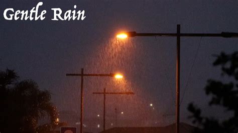10 Minutes Of Gentle Rain Gentle Rain Sound For Sleeping Or Studying
